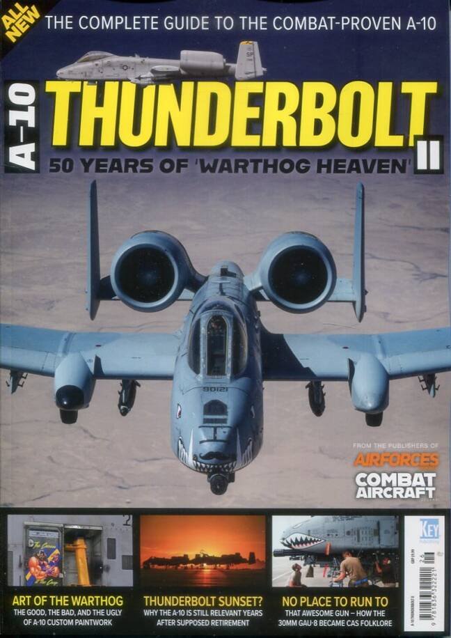 A-10 Thunderbolt II – 50 Years Of ‘Warthog Heaven’ – The Aviation Bookshop